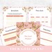 Goals Planner Printable Pink & Gold Productivity Tracker Digital ...