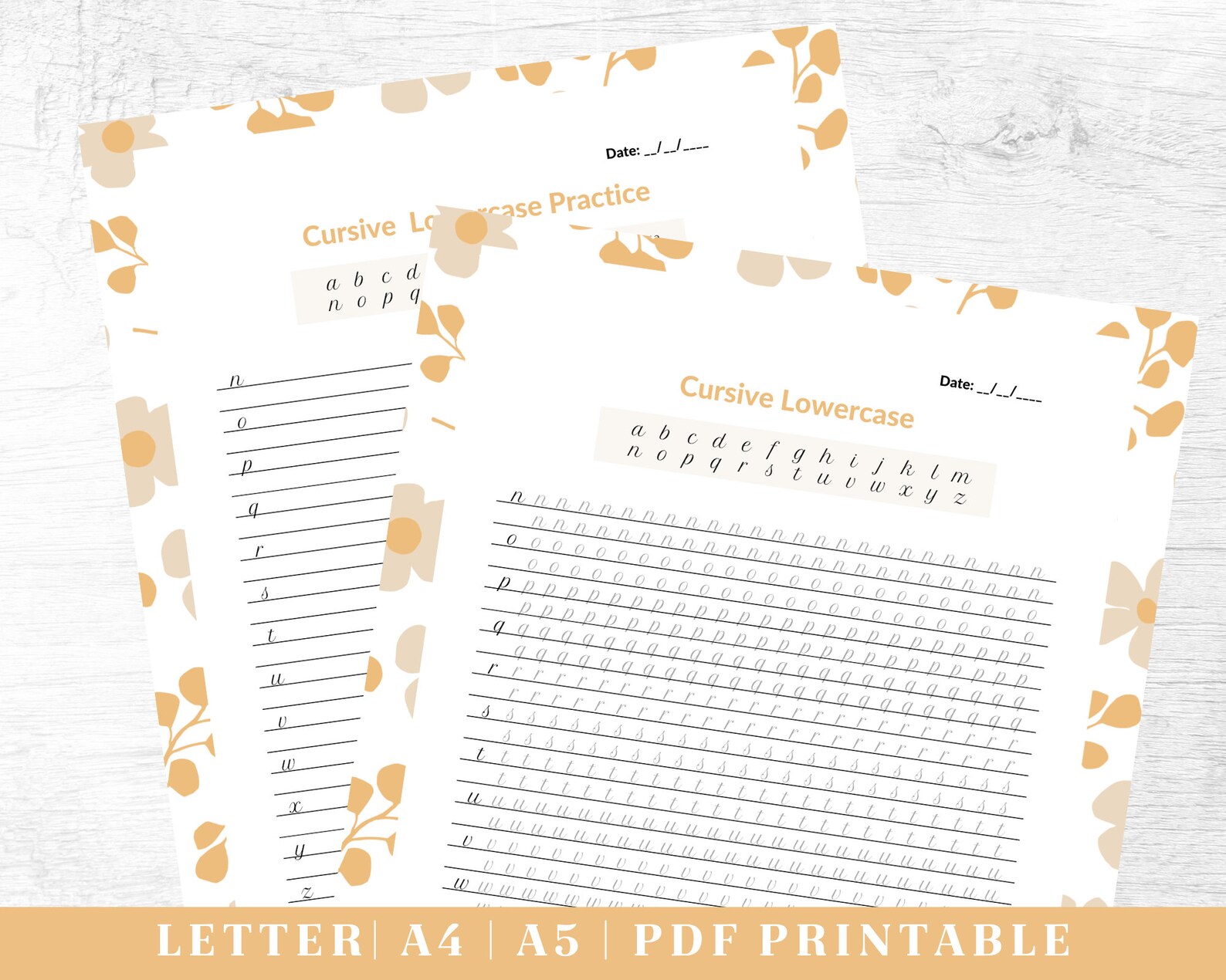 Printable Handwriting Practice Guide Neat Handwriting - Etsy