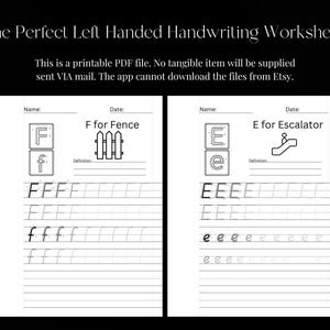 Handwriting Practice Worksheets | Printable Neat Handwriting Workbook ...