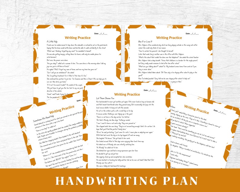 Printable Handwriting Practice Guide Neat Handwriting Worksheet Adult ...
