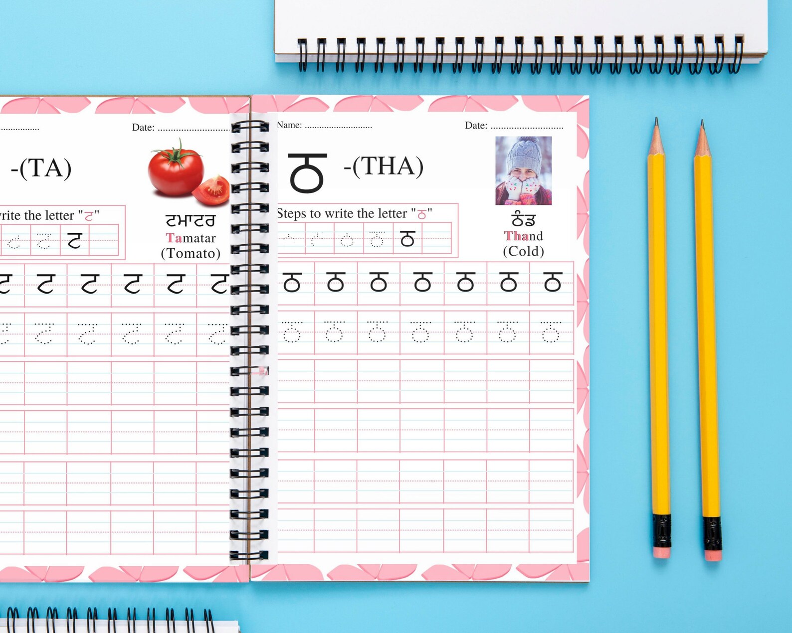 Punjabi Alphabet Tracing Workbook | Printable Punjabi Handwriting ...