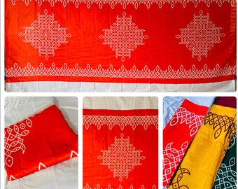 Kolam Design Print - Etsy