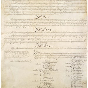 US Constitution High Resolution Image Printable Download I Large ...