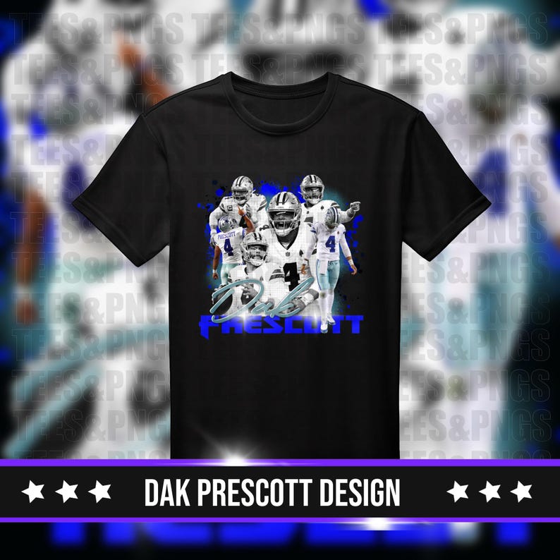 Dak Prescott Design (digital Download) - Etsy