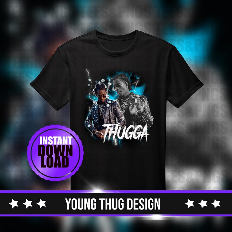 Young Thug PNG DESIGN - Etsy