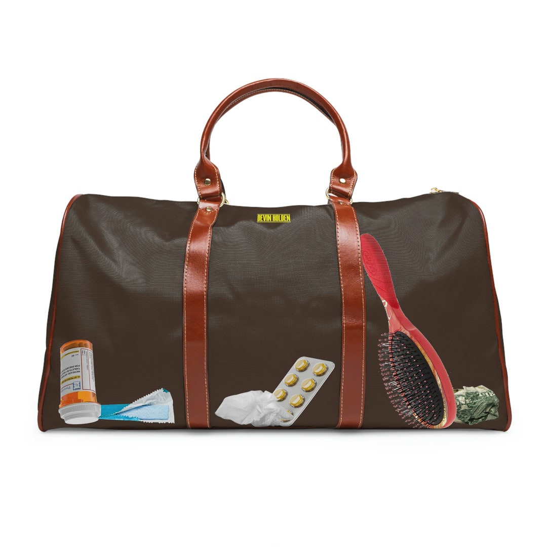 DEVIN HOLDEN Night Out Vegan Travel Bag Pills, Gum, Money Dark Lava - Etsy