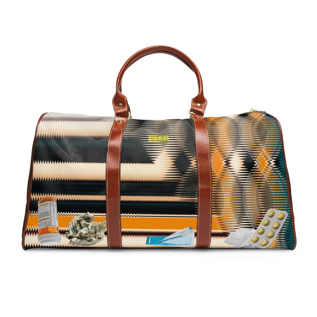 DEVIN HOLDEN Night Out Vegan Travel Bag Pills, Gum, Money Distorted - Etsy