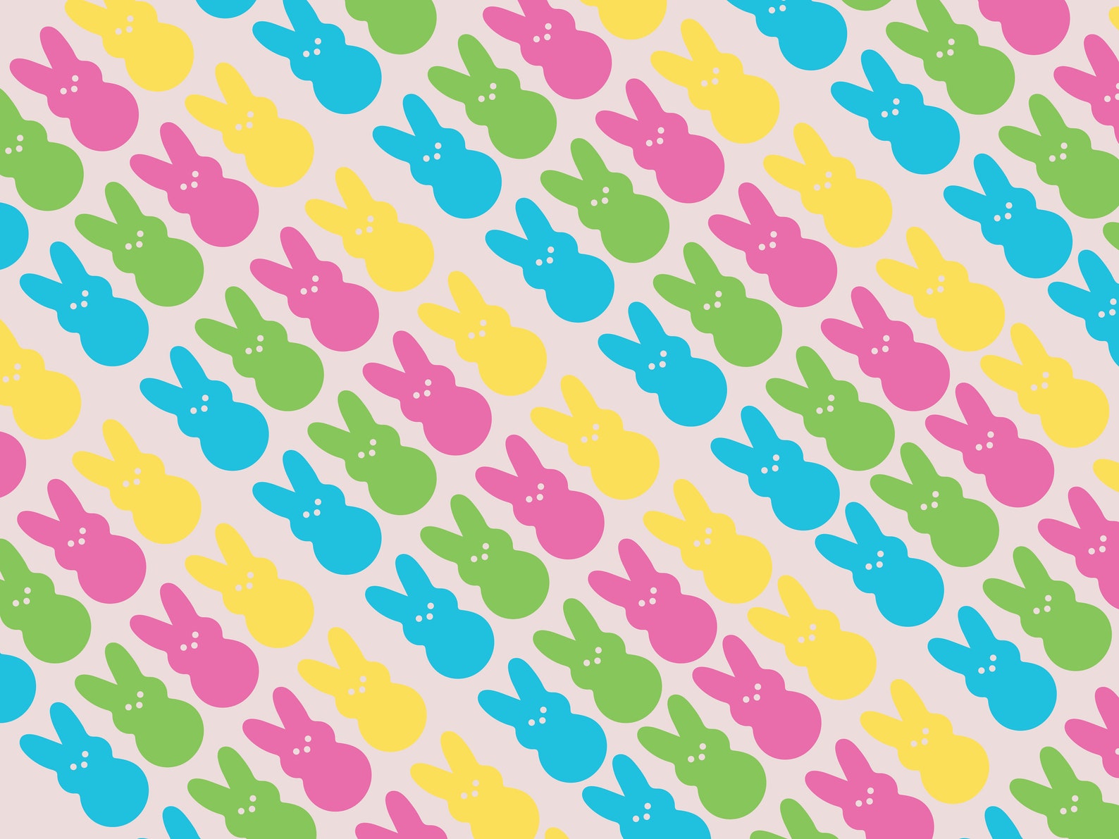 Peeps Bunny SVG Cut File, Easter Bunny Silhouette, Cricut and ...