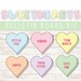 Sweetheart Candy Bulletin Board, Valentine's Day Classroom Decor ...
