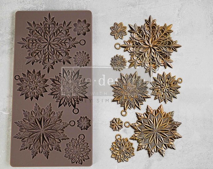 Redesign With Prima Decor Mould Papercraft Charms - Etsy