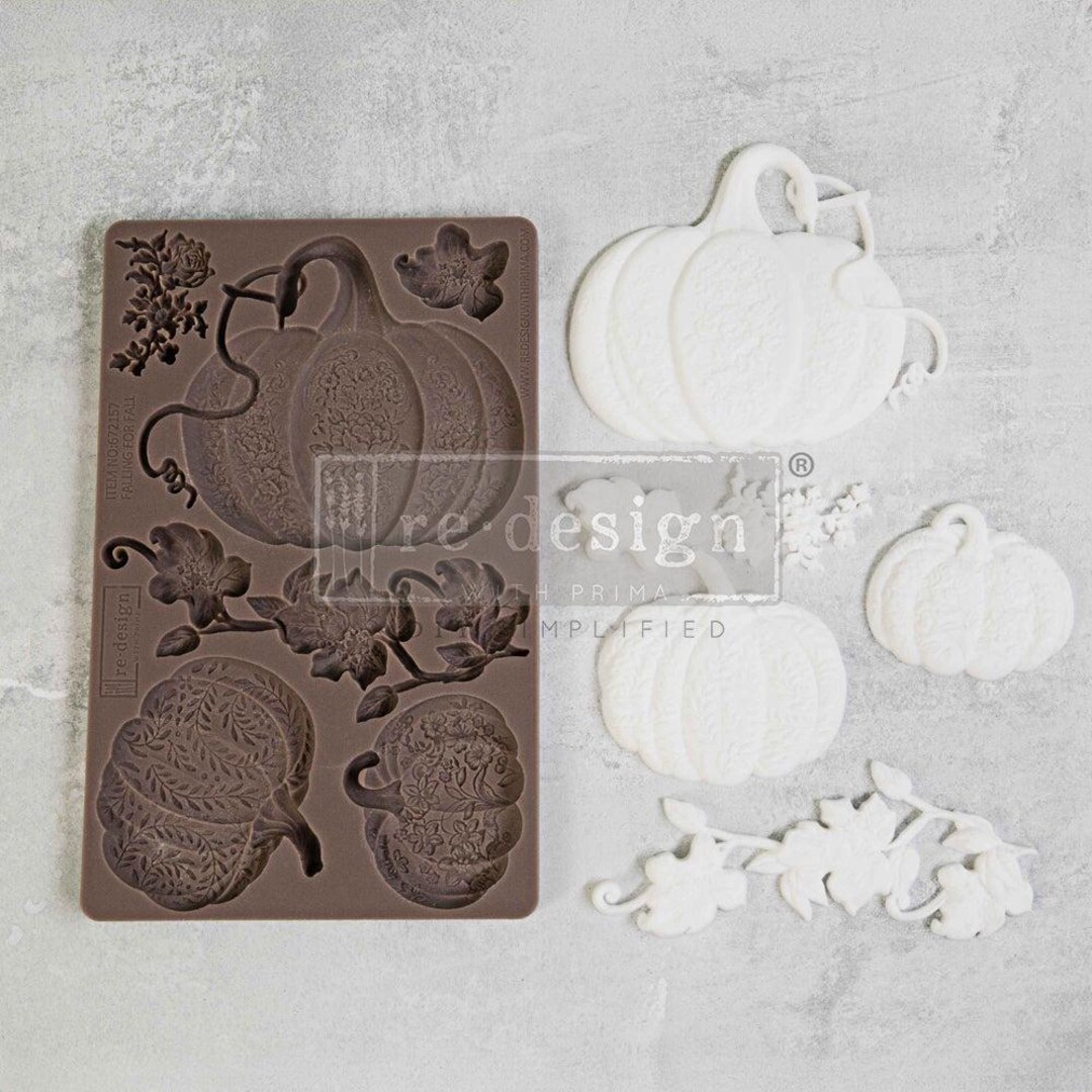 Redesign With Prima Decor Mould - Falling for Fall - Etsy