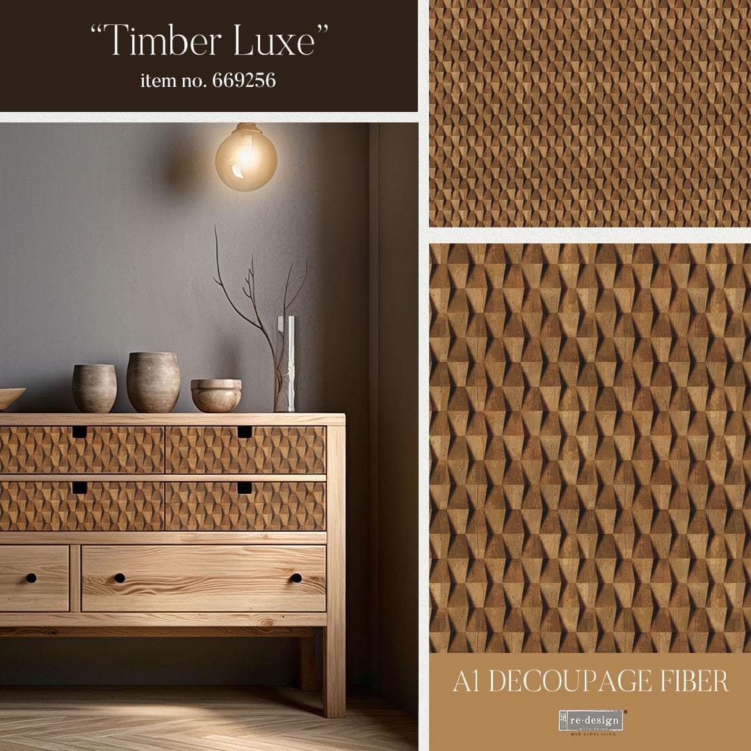 EXCLUSIVE Redesign With Prima A1 Decoupage Papers - Timber Luxe - Etsy