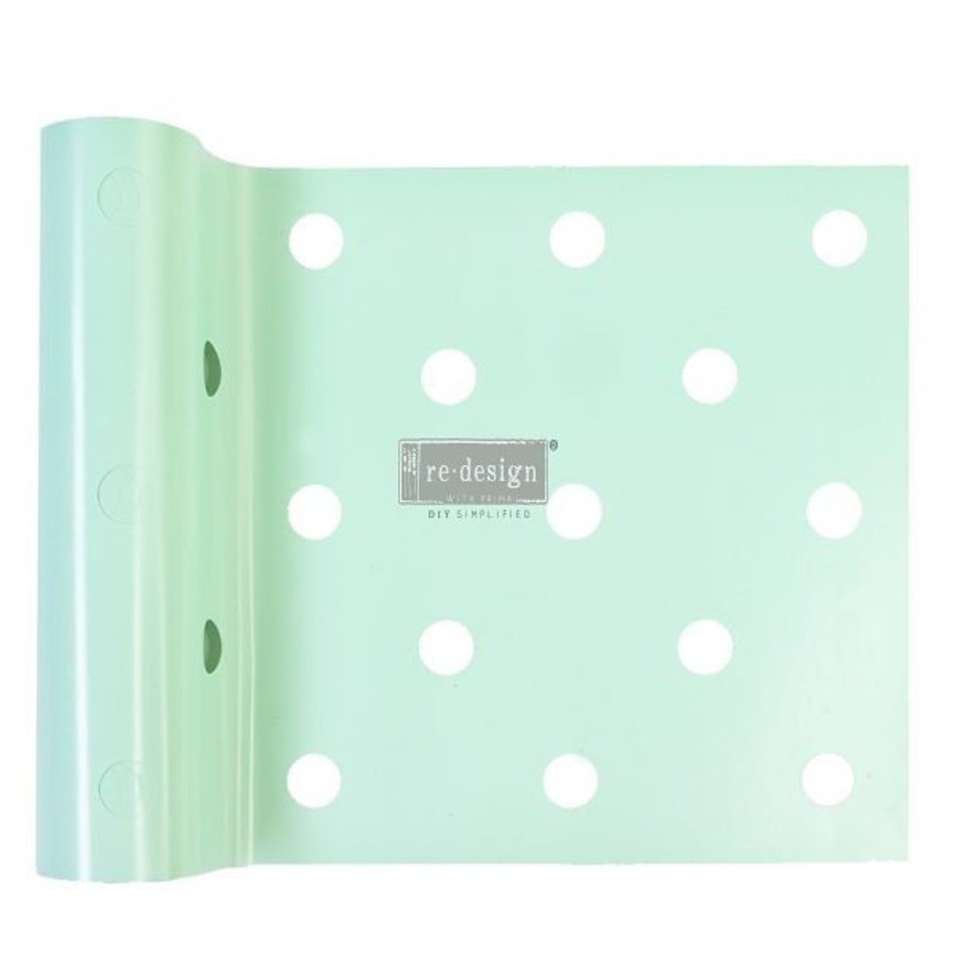 Redesign With Prima Stick and Style Stencil: Mini Dot - Etsy