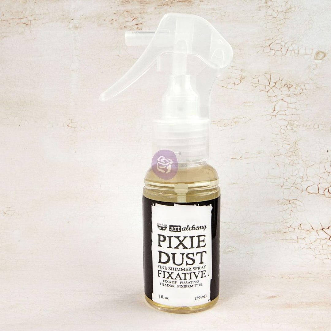 Art Alchemy: Pixie Dust Fixative Spray - Etsy