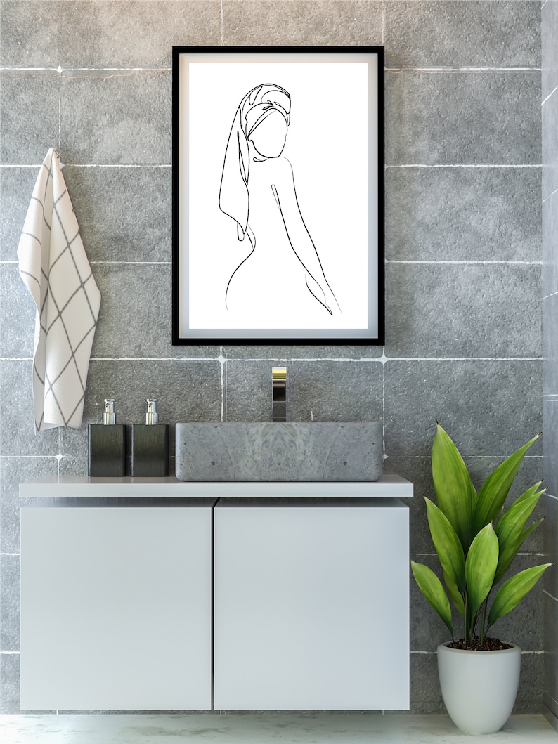 Female Body Drawing Female Line Art Modern Line Drawing - Etsy Canada