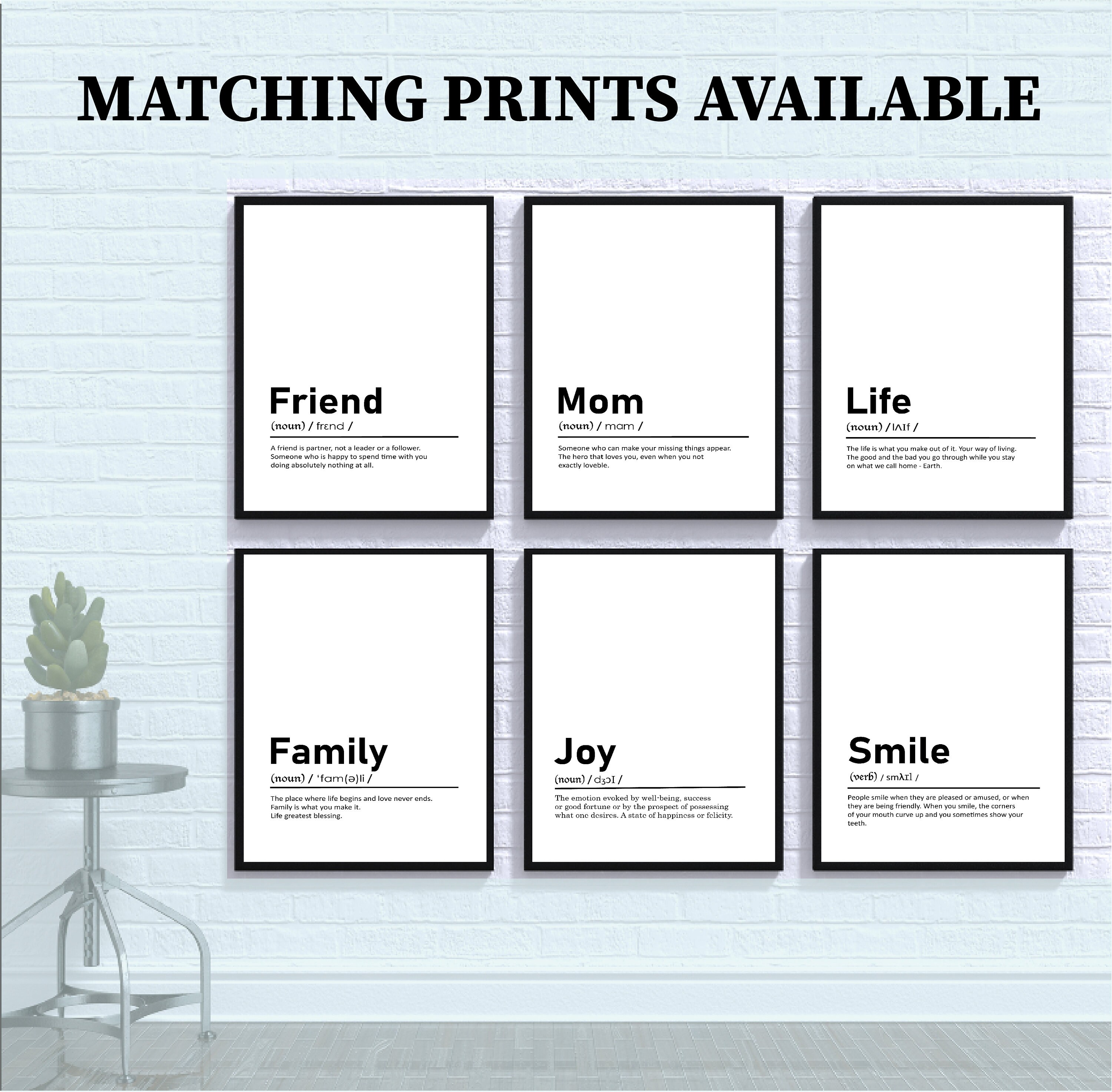 Word Definition Art, Definition Poster, Word Meaning Print, Single Word ...