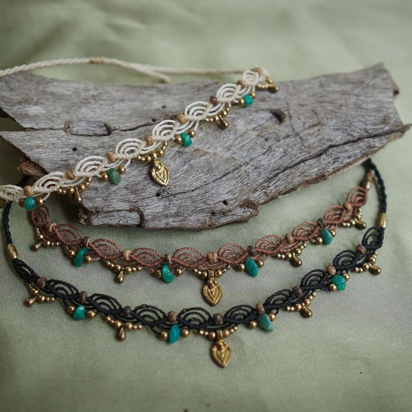 Bohemian Anklet - Etsy