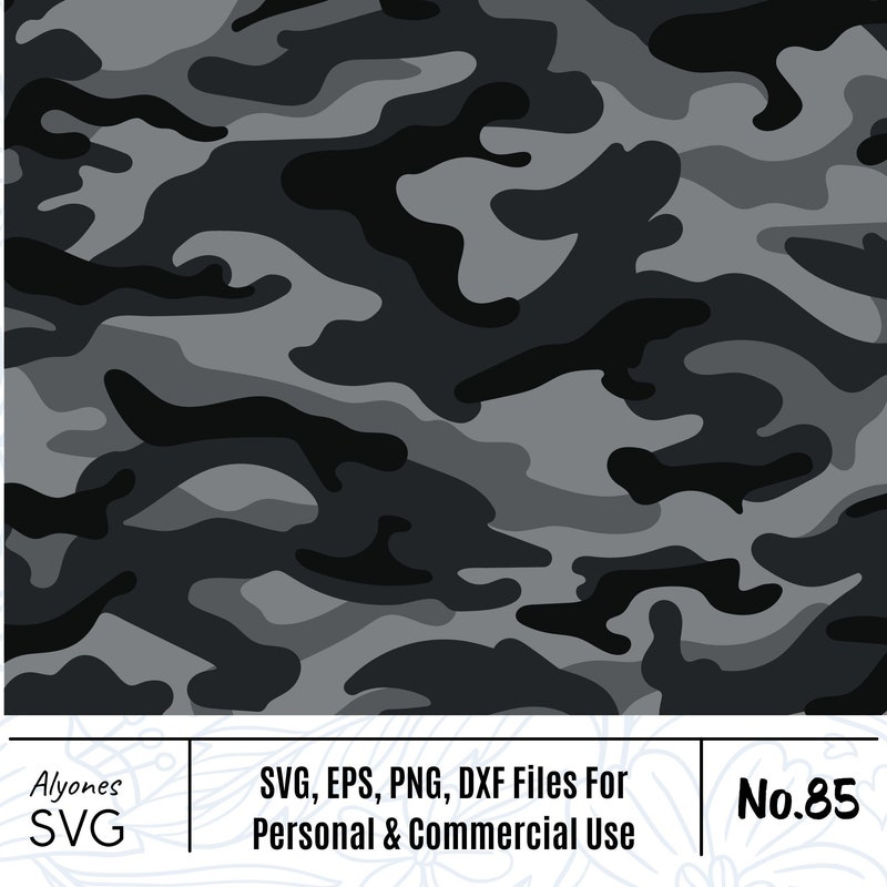 Camo Svg - Etsy