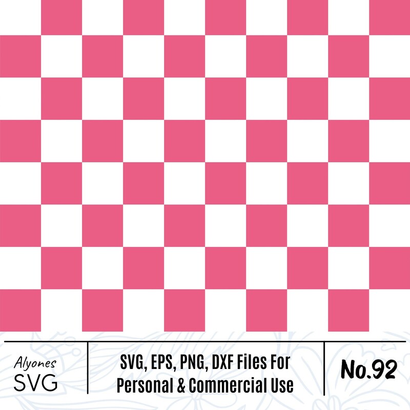 Checkerboard Svg - Etsy