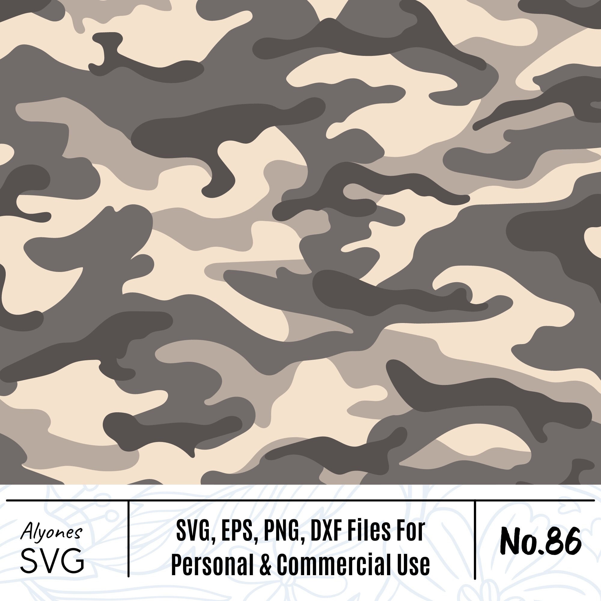 Camo Pattern SVG - Etsy