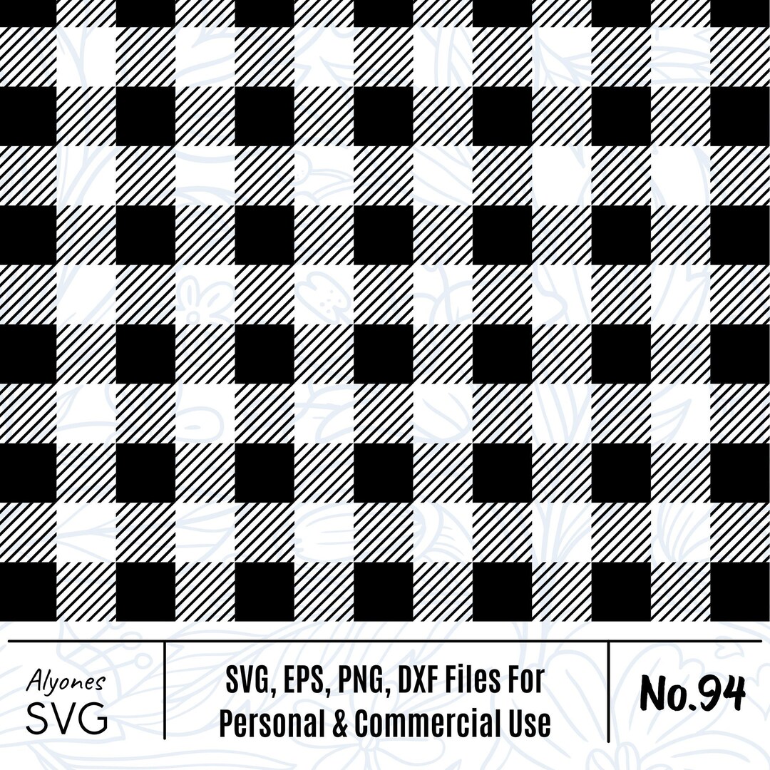 Plaid SVG Seamless Plaid Pattern SVG Cut File Plaid Print Print Svg Eps ...