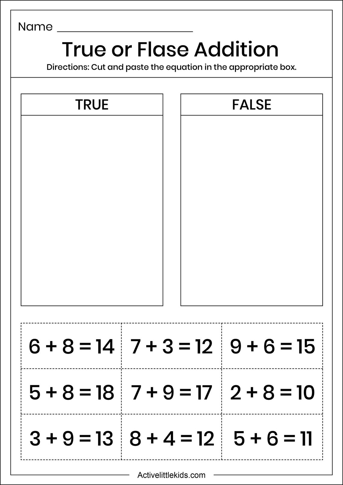 Kindergarten Math Worksheets. Addition Worksheets. Distance - Etsy