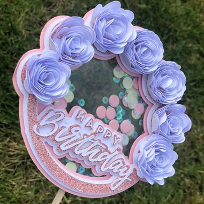 Cake Topper Shaker - Etsy