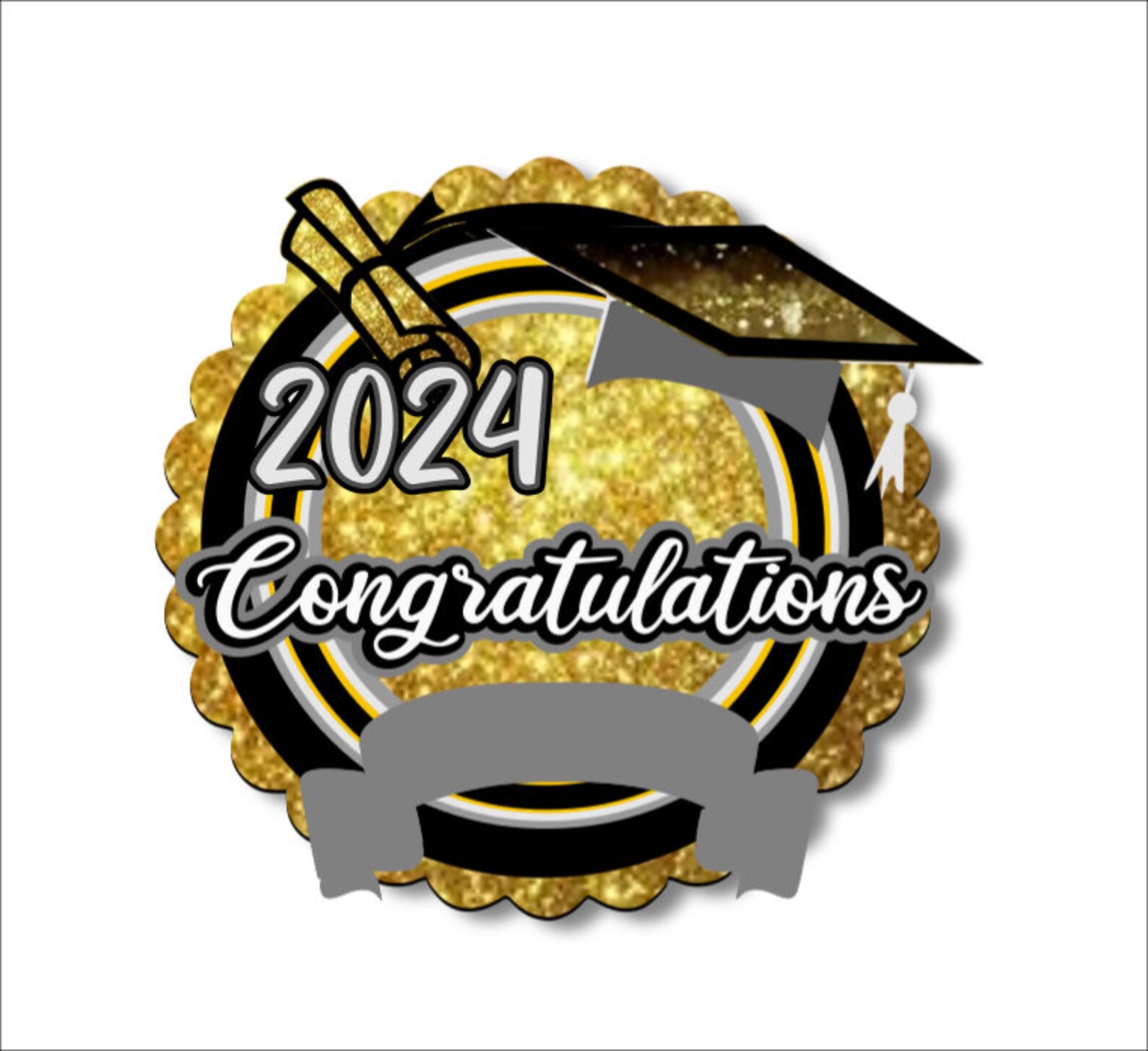Graduation 2023 2024 Cake Topper and Decorations Svg Bundle . - Etsy UK