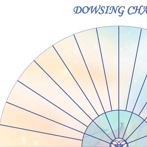 Blank Dowsing Chart in Pastel! Make Your Own Dowsing Board - Be ...