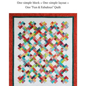 Woven Whimsy Quilt Pattern - Etsy