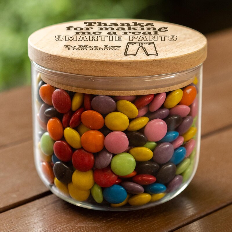Teacher Candy Jar - Etsy