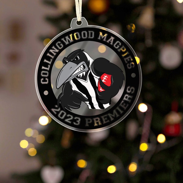 Magpie Ornament - Etsy