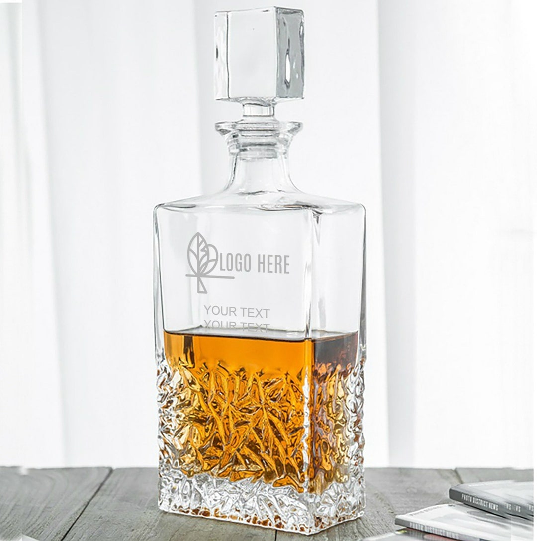 Your Logo - Real Estate Personalised Decanters - Choice of Decanter ...