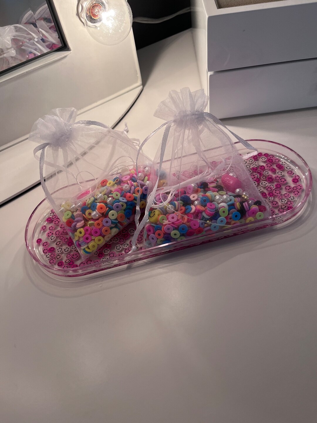 Clay Bead DIY Bead Set With Multi Colored Beads and Add Ons - Etsy