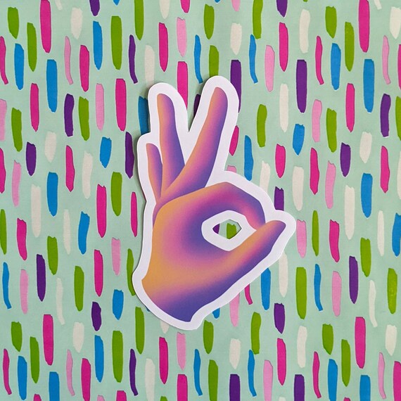 O.K. Gotcha Cute Stickers Laptop Stickers Journal - Etsy