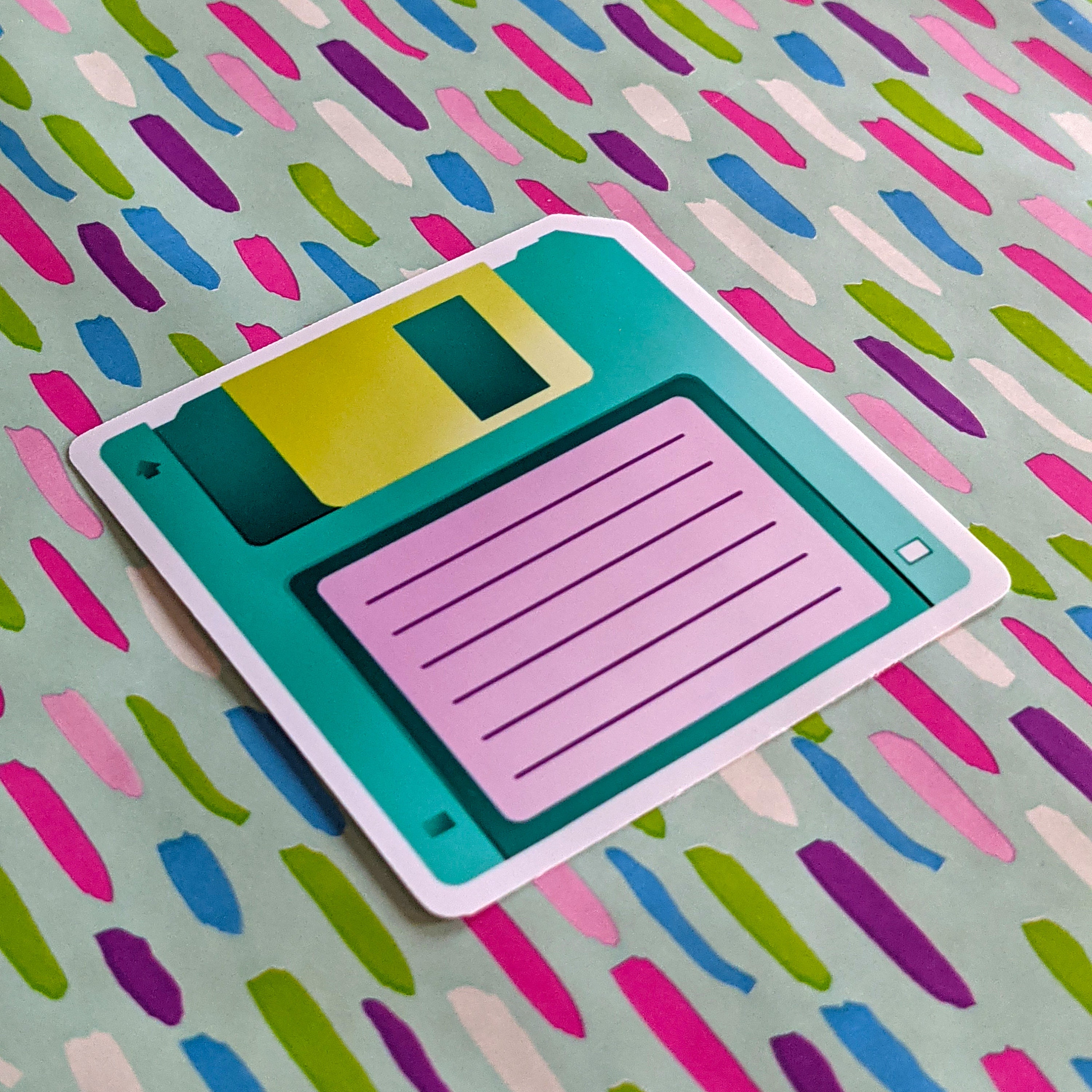 Floppy Disk Cute Stickers Laptop Stickers Journal Stickers - Etsy