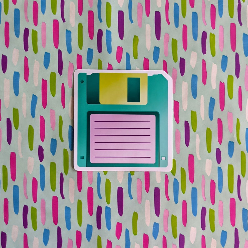 Floppy Disk Cute Stickers Laptop Stickers Journal Stickers - Etsy