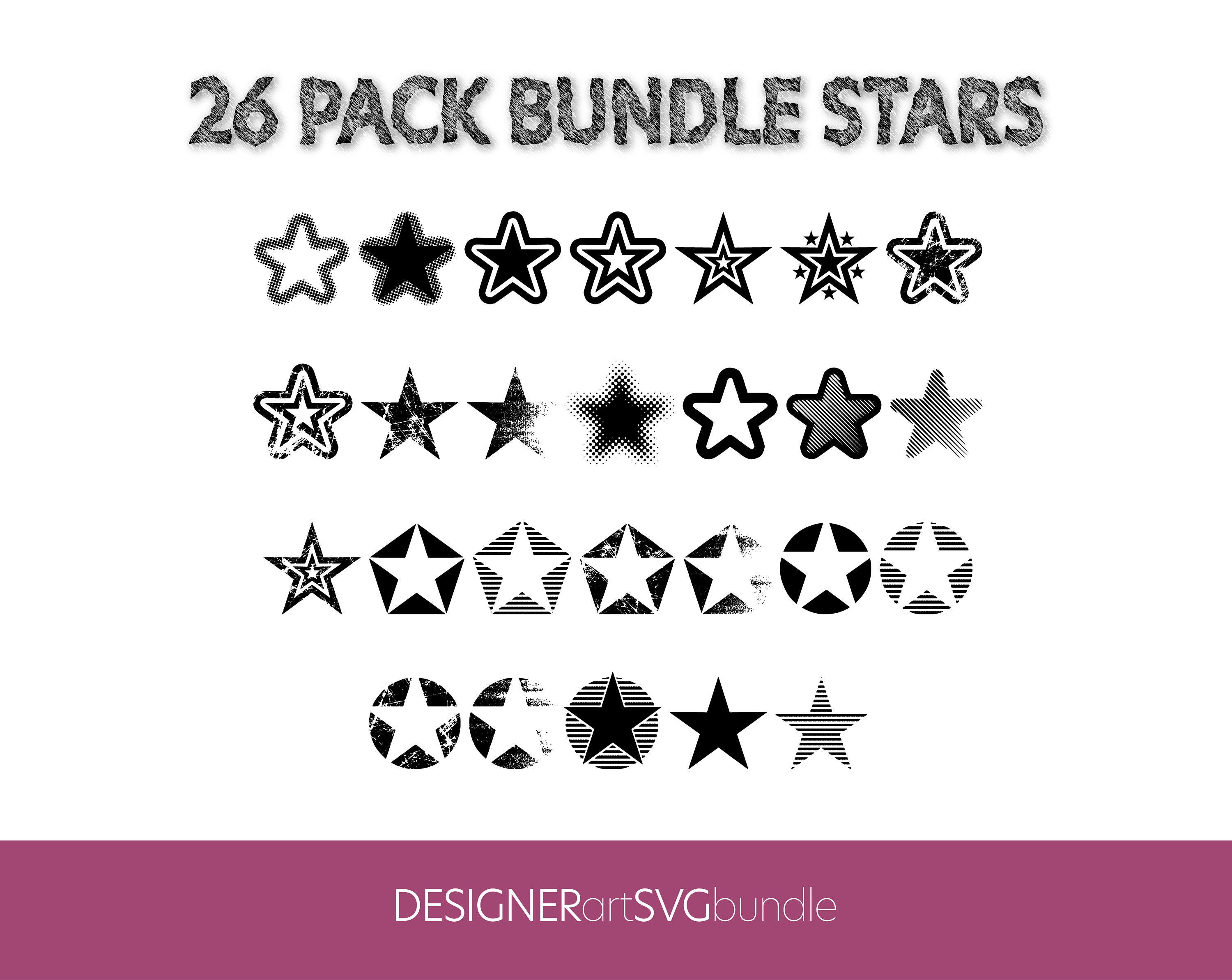 Star SVG Files Stars SVG Bundle Star Svg for Commercial Use America SVG ...