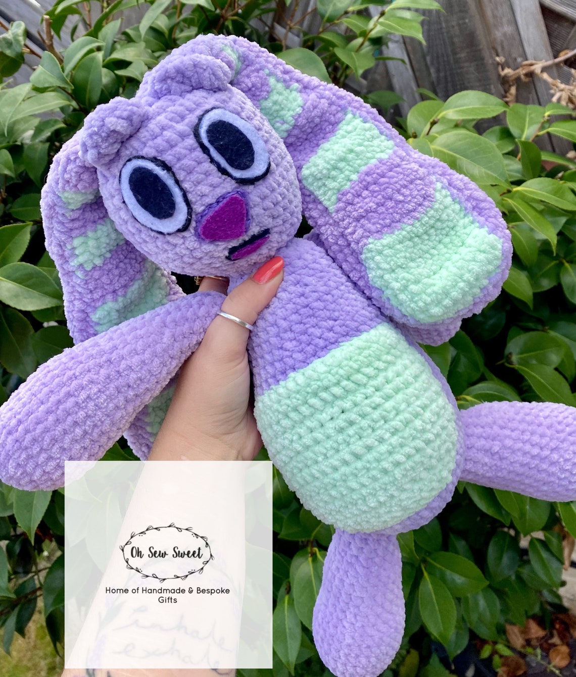 Floppy From Bluey Inspired Soft Stuffed Plushie Teddy PLEASE - Etsy UK