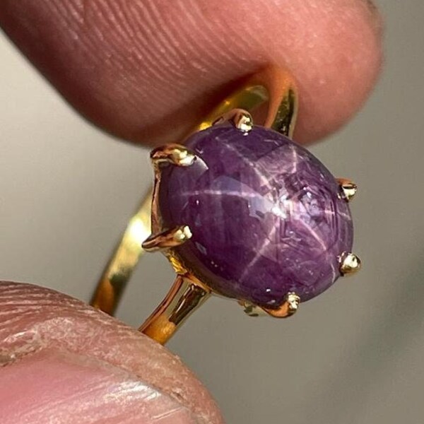 Star Ruby Ring - Etsy