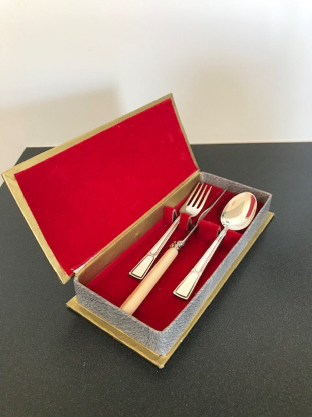 Odd Cutlery Set in Box - EPNS Sheffield England & Stainless Steel - Etsy