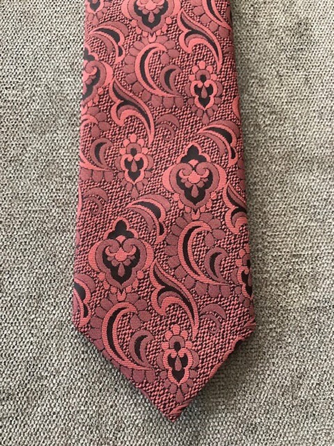 A Salmon Pink Rodney Exclusive Tie - Made in Australia - Etsy