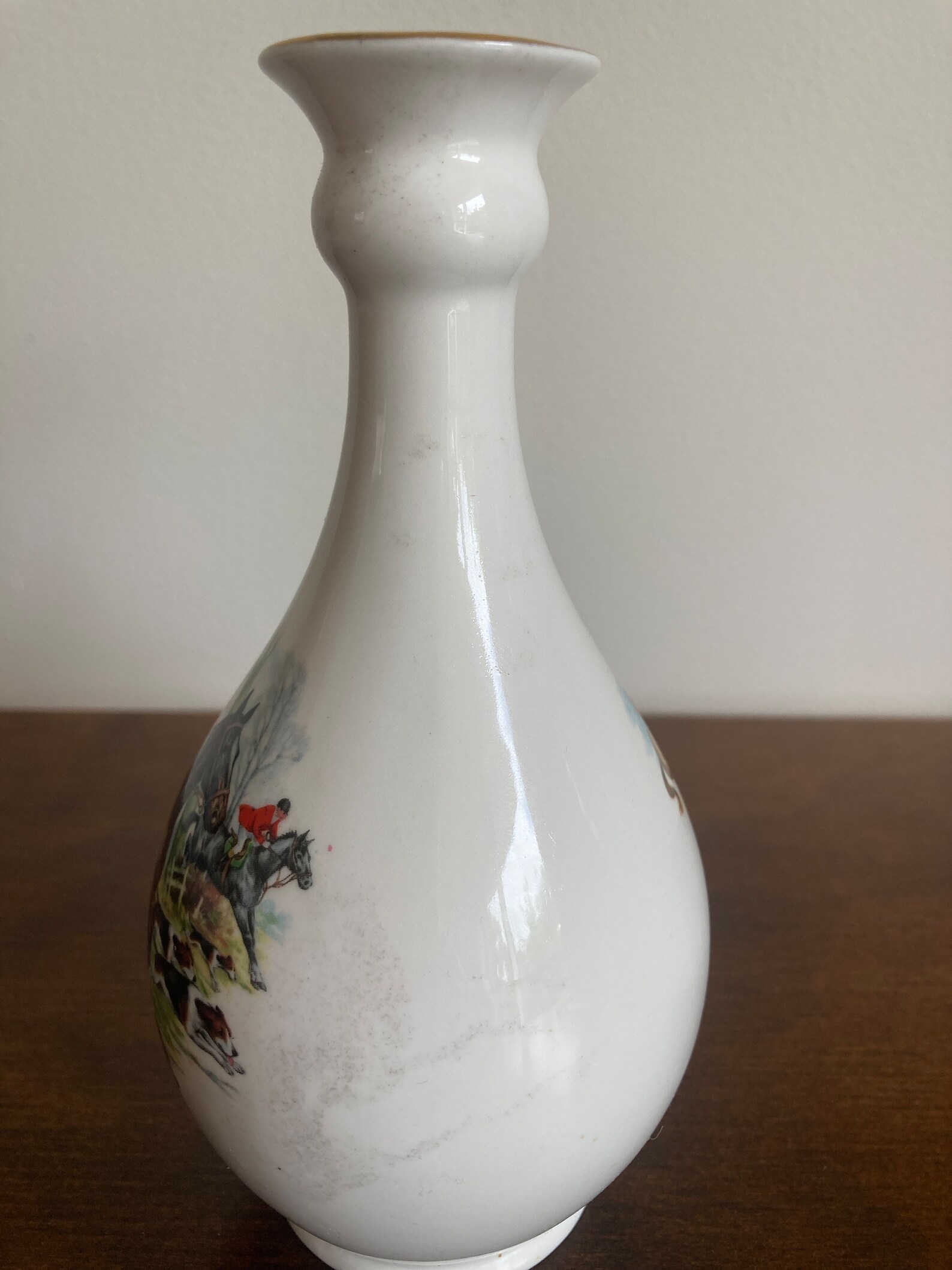 Old Pall Mall Ware Vase With Horse Design - Etsy