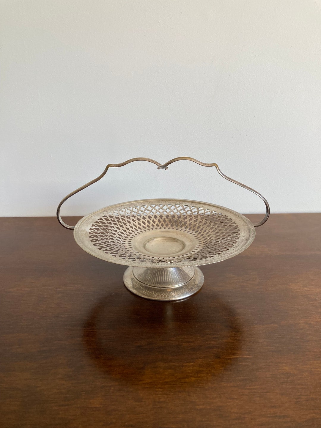 Historic EPNS Candy Tray With 1955 Inscription - Etsy