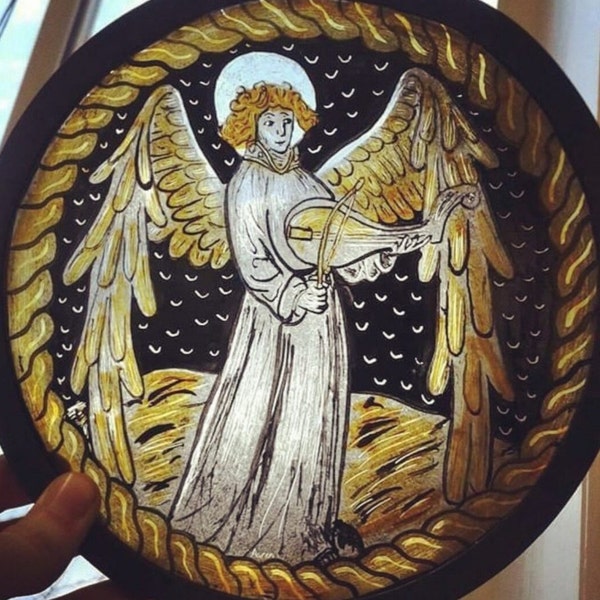 Glass Roundels - Etsy
