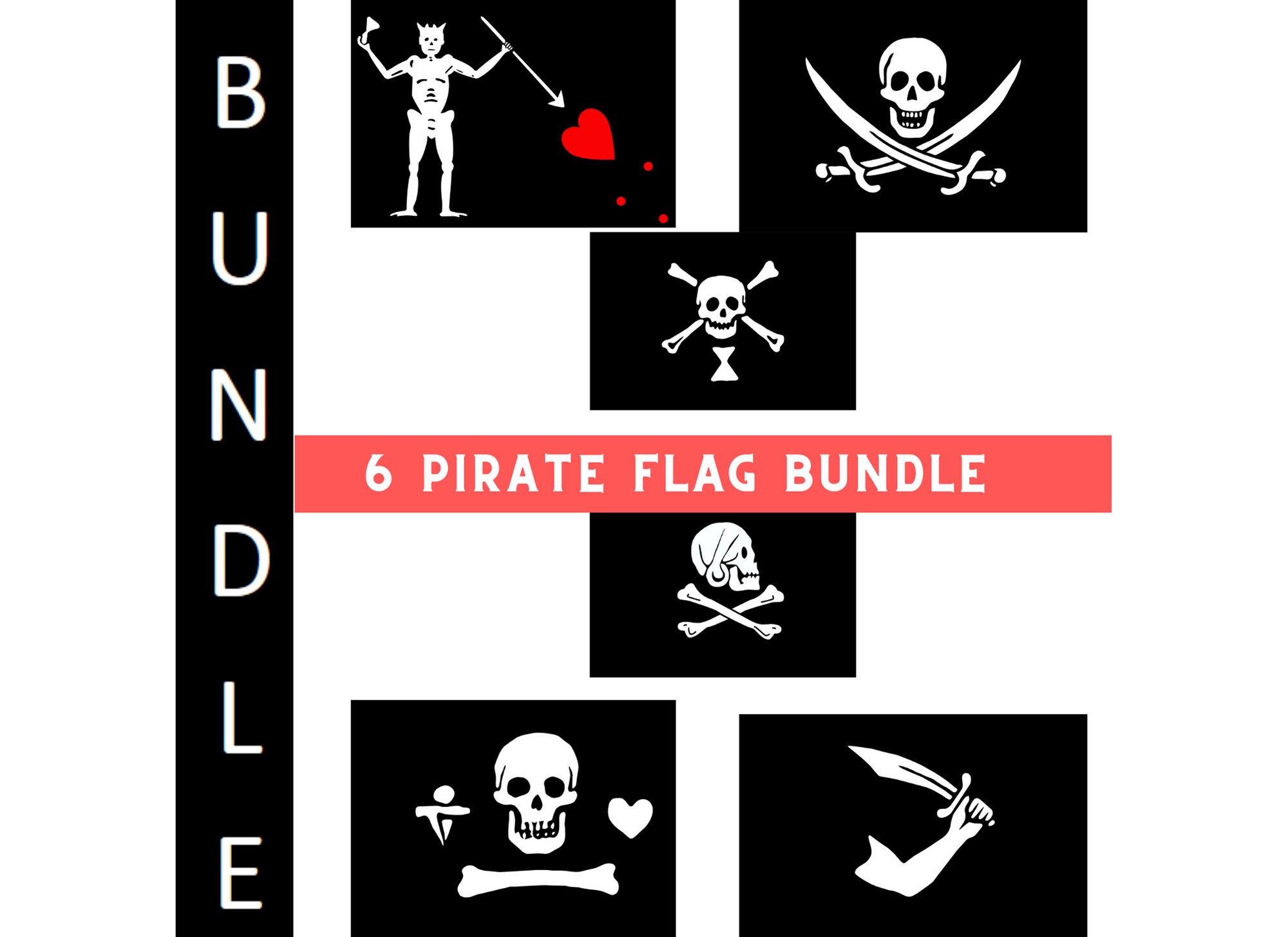 Famous Pirate Flags