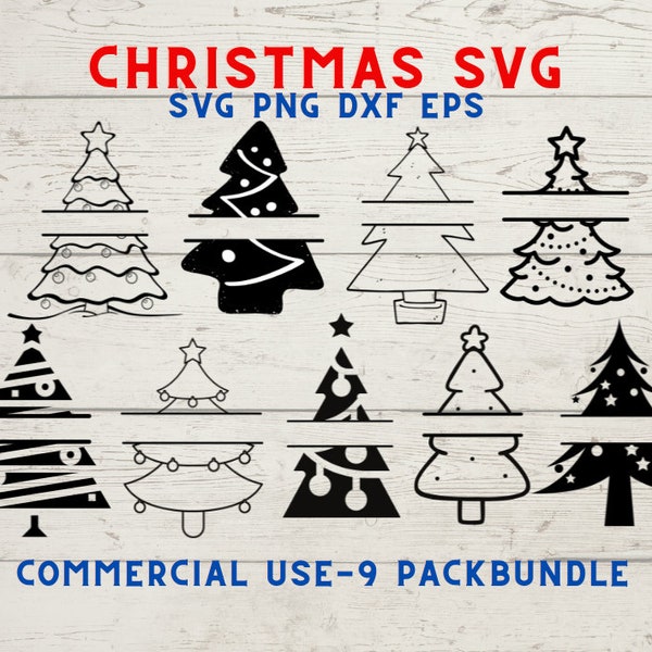 Christmas Tree Svg - Etsy
