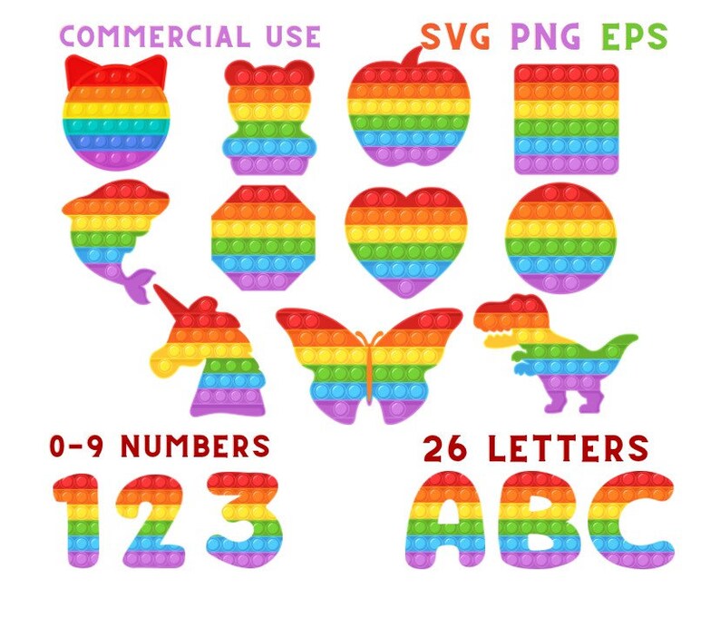 Pop It Svg Poppin Svg Letters Svg Numbers Svg Diy Fidget Etsy | Porn ...