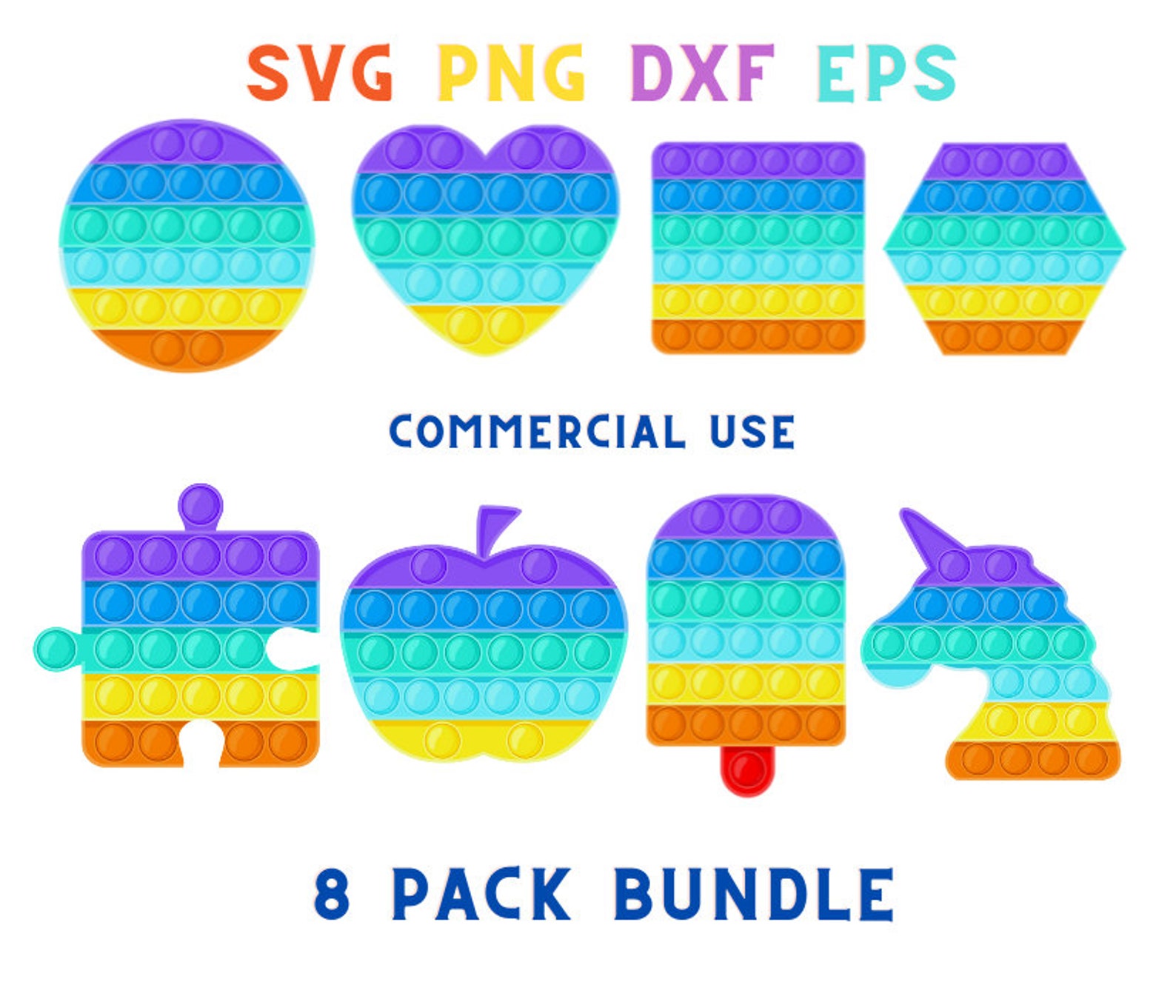 Pop It Svg, Poppin Svg,letters Svg, Numbers Svg, DIY Fidget Toys Svg ...