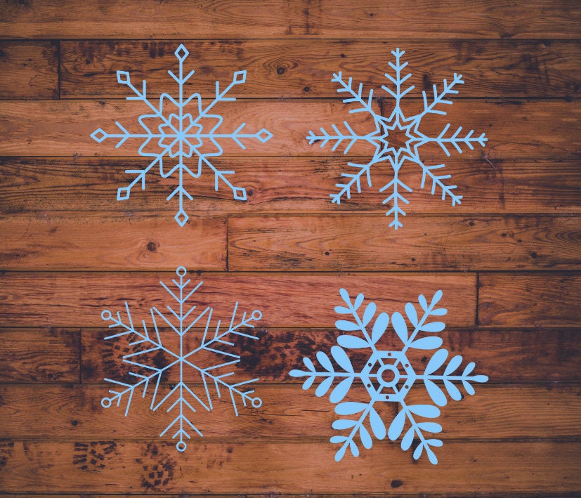 Snowflake Svg Bundle Snowflake Svg Christmas Svg Snowflake - Etsy